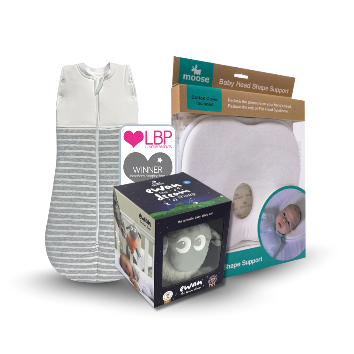 Newborn Sleep Bundle | Baby Sleep Essentials & Gift Set – MooseBaby